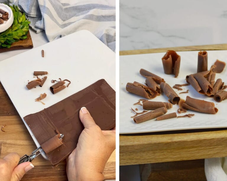 How to Make Chocolate Curls - In Fine Taste
