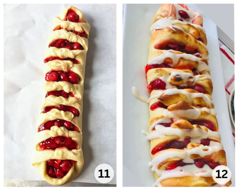 Cherry Cream Cheese Danish - In Fine Taste