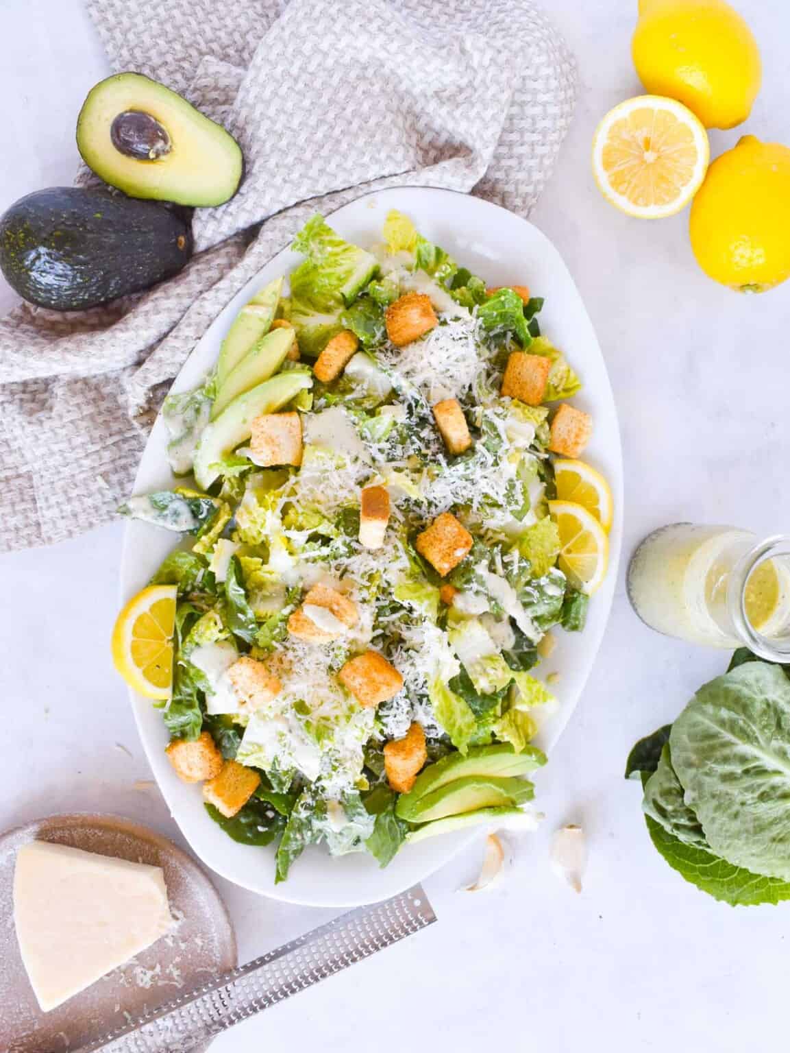 Avocado Caesar Dressing - In Fine Taste