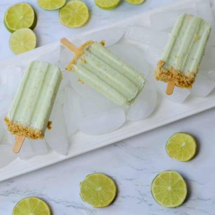 Key Lime Pie Popsicles - In Fine Taste